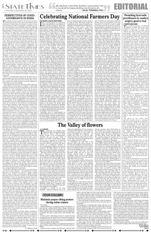 State Times: ePaper, Newspaper, Jammu News Paper, Newspaper in English ...