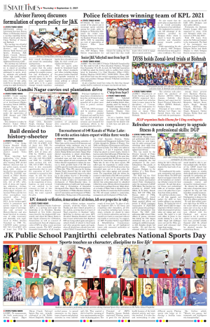 State Times: ePaper, Newspaper, Jammu News Paper, Newspaper in English ...